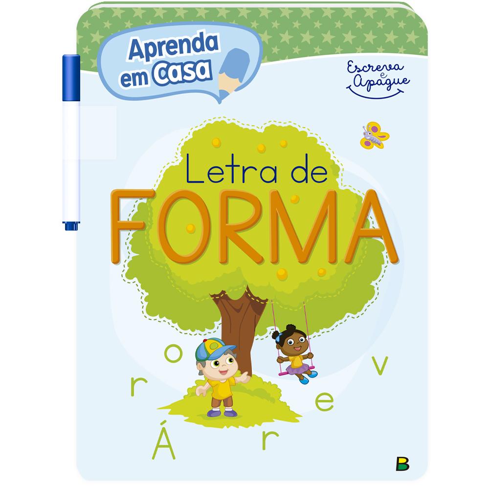 Livro Aprenda em Casa Escreva e Apague Letra de Forma | Tudo Em Casa ... Livro Aprenda em Casa Escreva e Apague Letra de Forma | Tudo Em Casa ...